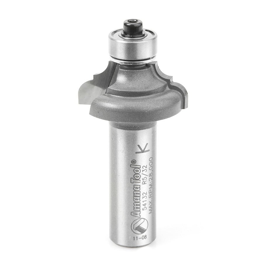 Classical Cove & Bead Router Bit | 5⁄32 x 5⁄32 Radius x 1 1⁄8 Dia x 1 ...