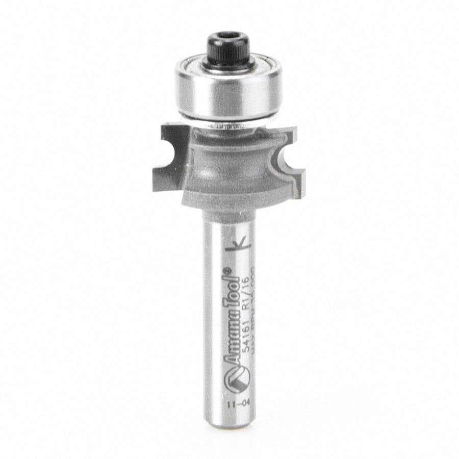 Corner Beading Router Bit | 3⁄16 Radius x 1 1⁄8 Dia x 11⁄16 x 1⁄4"Shan ...